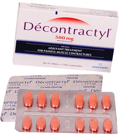 Công dụng của thuốc Decontractyl và hướng dẫn sử dụng