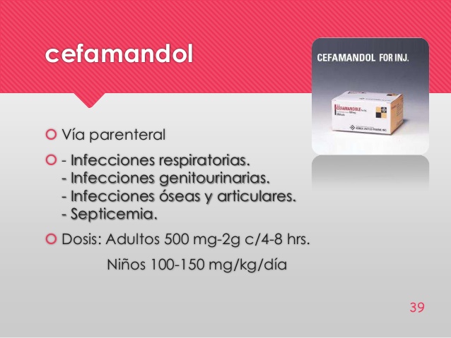 Sử dụng thuốc Cefamandol như thế nào?